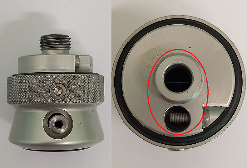 Where do I find the check valve?